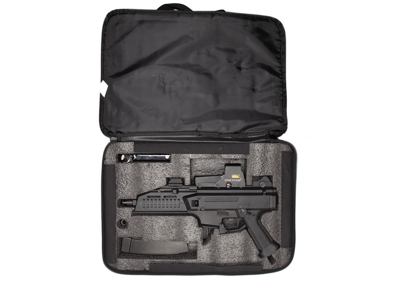 ASG CZ Scorpion EVO 3 A1 Bag Custom Inlay in Black - bbgunsuk.co.uk