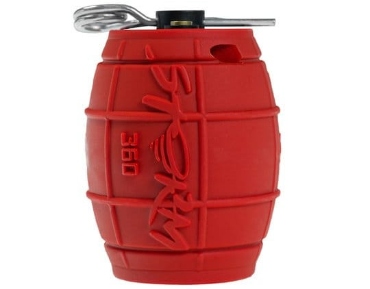 ASG Storm Re-usable Gas Airsoft Grenade in Red - bbgunsuk.co.uk