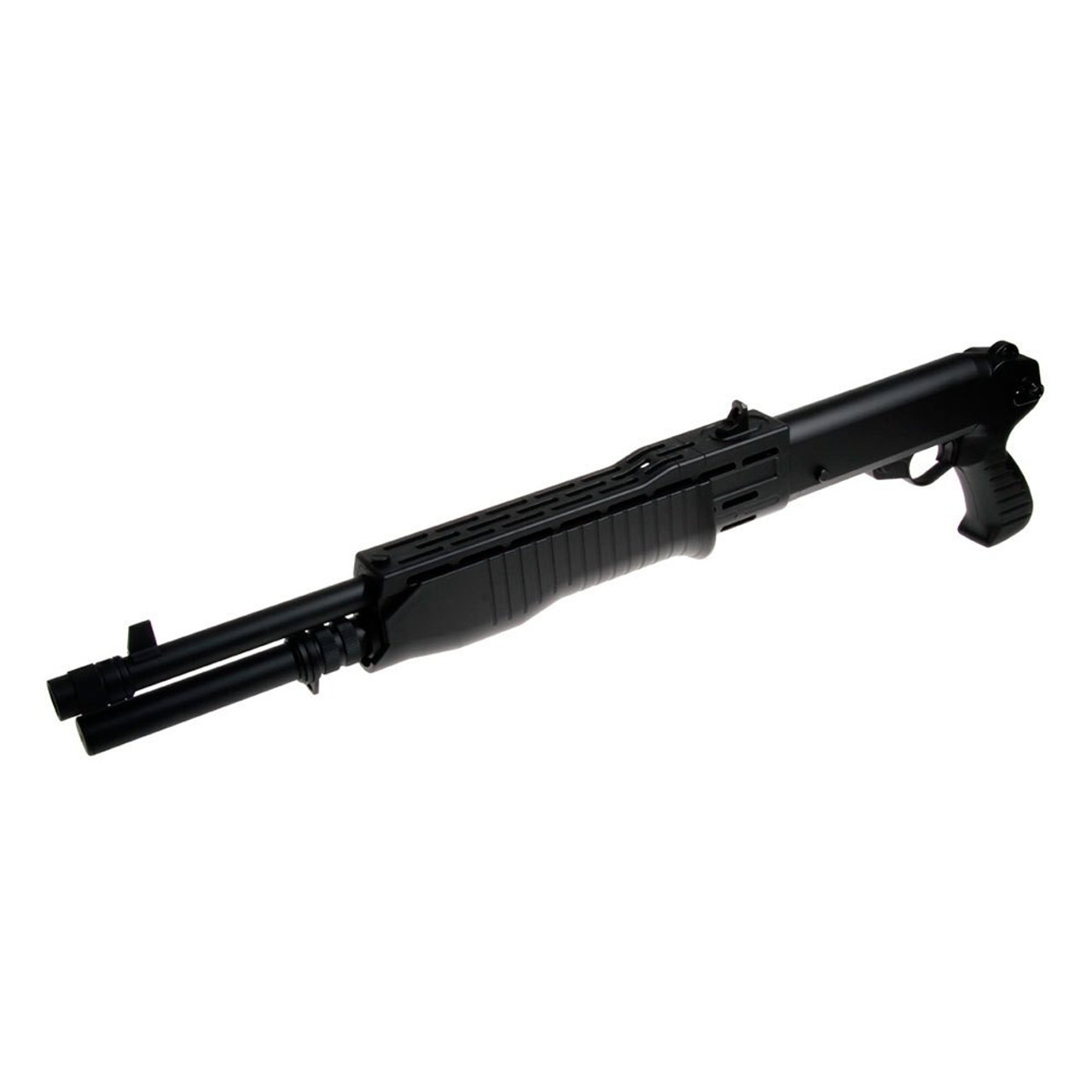 Double Eagle M63 Tri Shot Pump Action Spas 12 in Black - bbgunsuk.co.uk