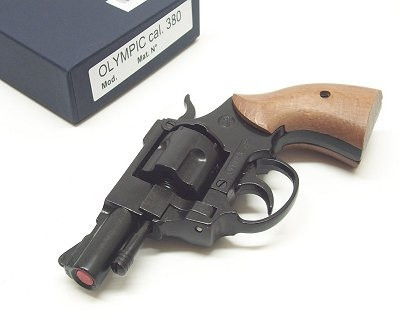 Blank Firing Airsoft Pistol Olympic Cal.380 in Orange Full Metal Black ...