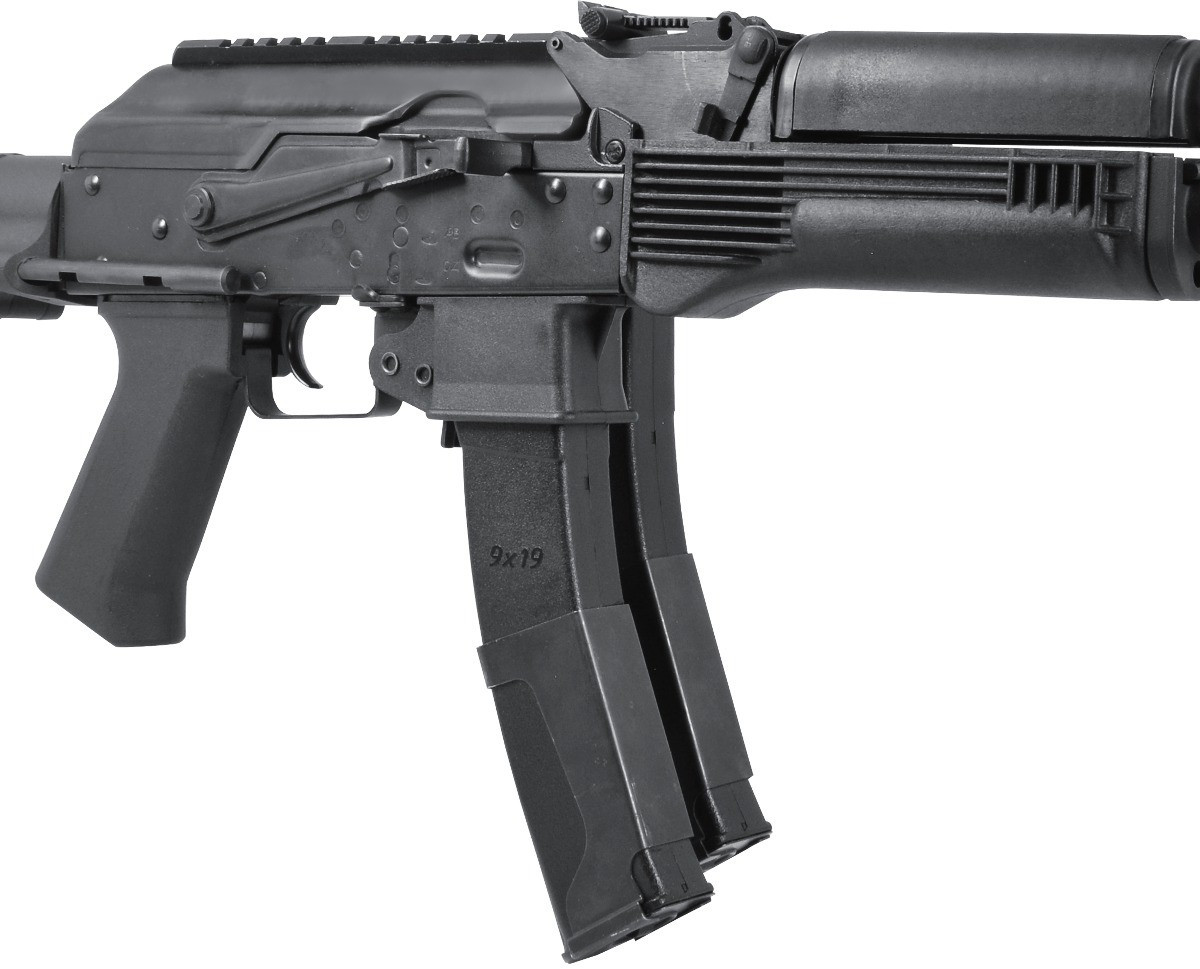LCT Airsoft TK PDW Vityaz Submachine Gun 9MM AEG with Electric Blowback ...