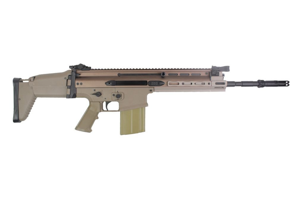 Double Bell SCAR-H AEG Airsoft Rifle in Full Desert Tan (807T ...
