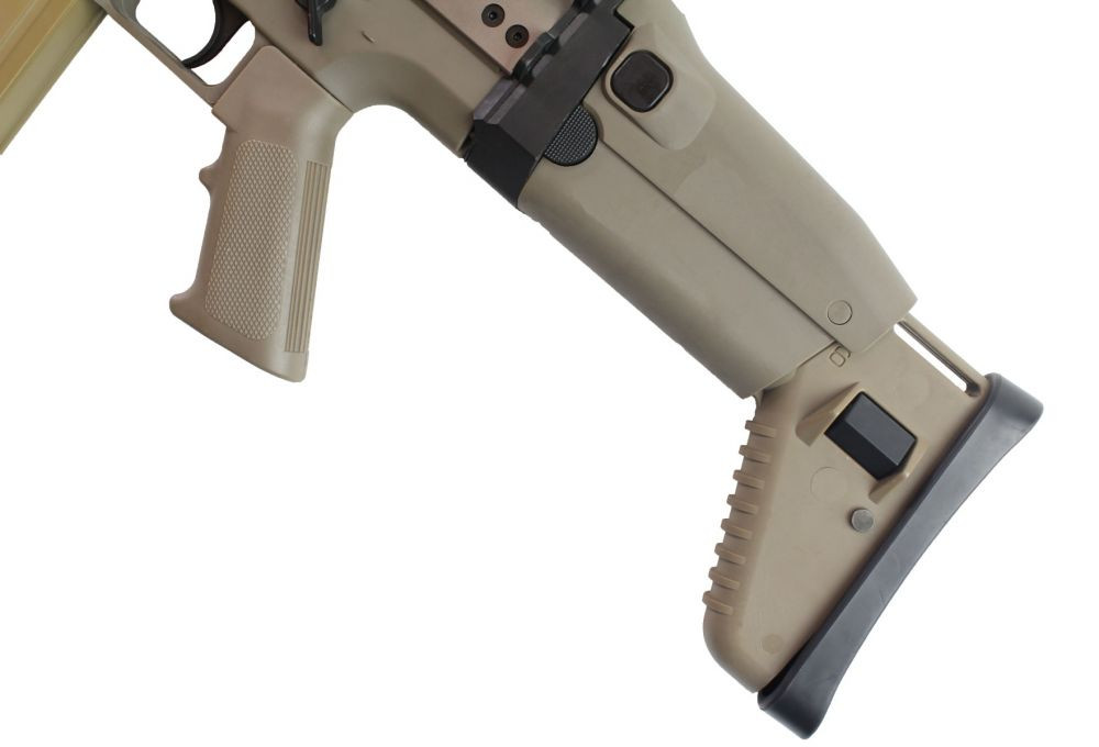 Double Bell SCR-L AEG Airsoft Rifle in Desert Tan (805T) - bbgunsuk.co.uk