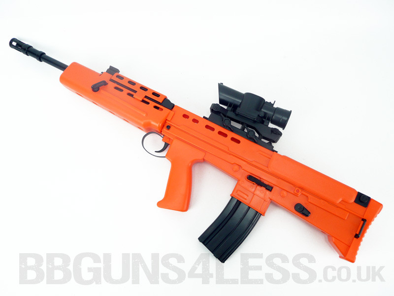 HFC L85 SA 80 replica Rifle in orange - bbgunsuk.co.uk