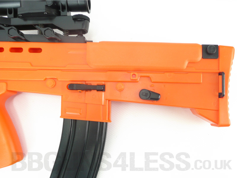 HFC L85 SA 80 replica Rifle in orange - bbgunsuk.co.uk