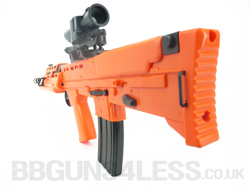 HFC L85 SA 80 replica Rifle in orange - bbgunsuk.co.uk