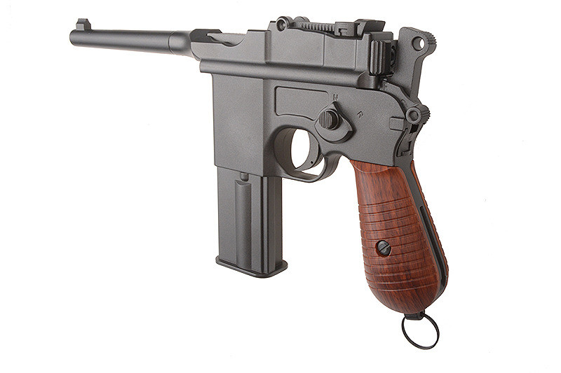 KWC M712 Full Metal CO2 Blowback Airsoft Pistol in Black - bbgunsuk.co.uk