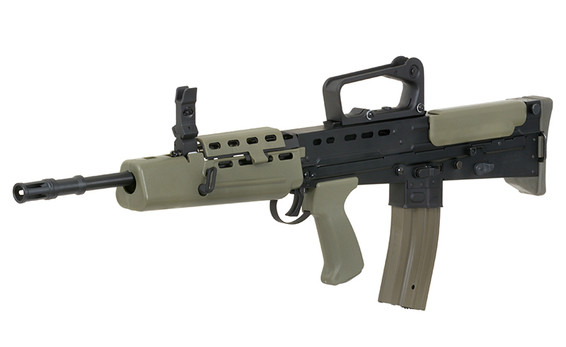Army Armament R85A1 L85 SA80 Replica in (Black/olive) - bbgunsuk.co.uk