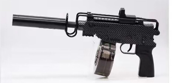 Full Auto Scorpion Rechargeable Gel Blaster in Black - bbgunsuk.co.uk