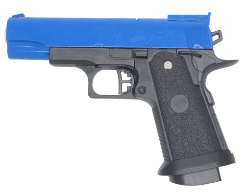 Galaxy G10 Full Metal Pistol Airsoft Gun In Blue - bbgunsuk.co.uk