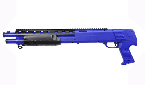 Double Eagle M63 Tri Shot Pump Action Spas 12 in Blue