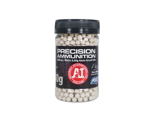 ASG - Accuracy International Airsoft BB Pellets 1000 x 0.40g in White ...