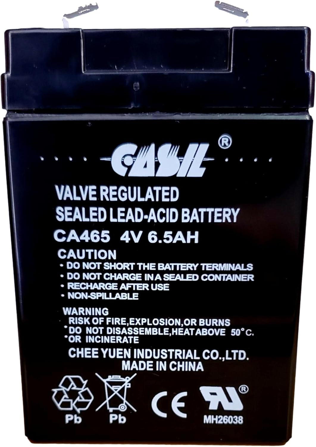 Casil CA465 4v 6.5ah Battery for Resideo Honeywell LTEM-PA LTEM-PV ...
