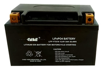 Casil YTX7A-BS Rechargeable Lithium Iron Phosphate LifePO4 Replacement ...