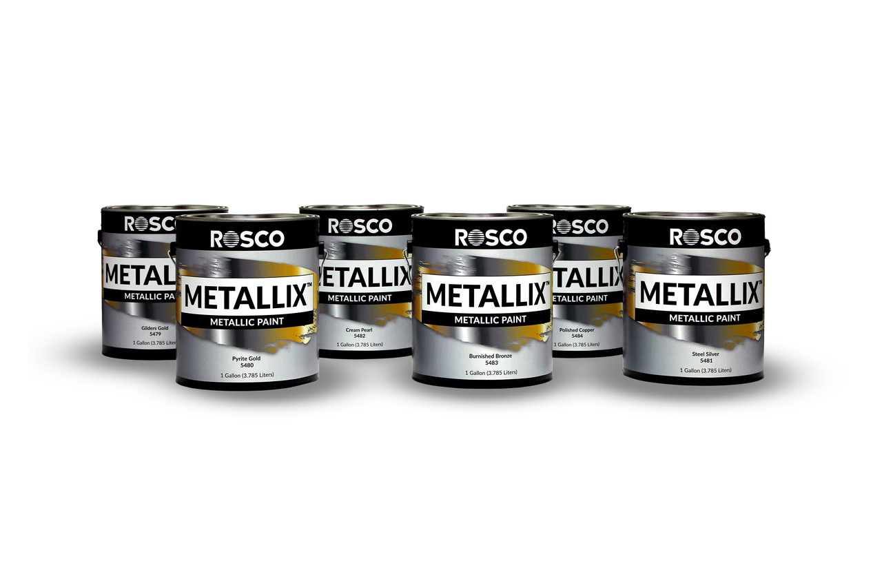 Rosco Metallix Metallic Paint | Professional Metallic Paints