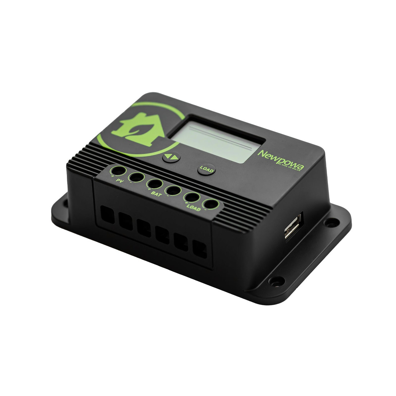 20A PWM Solar Charge Controller w/ 12V/24V Auto-Switch -Newpowa