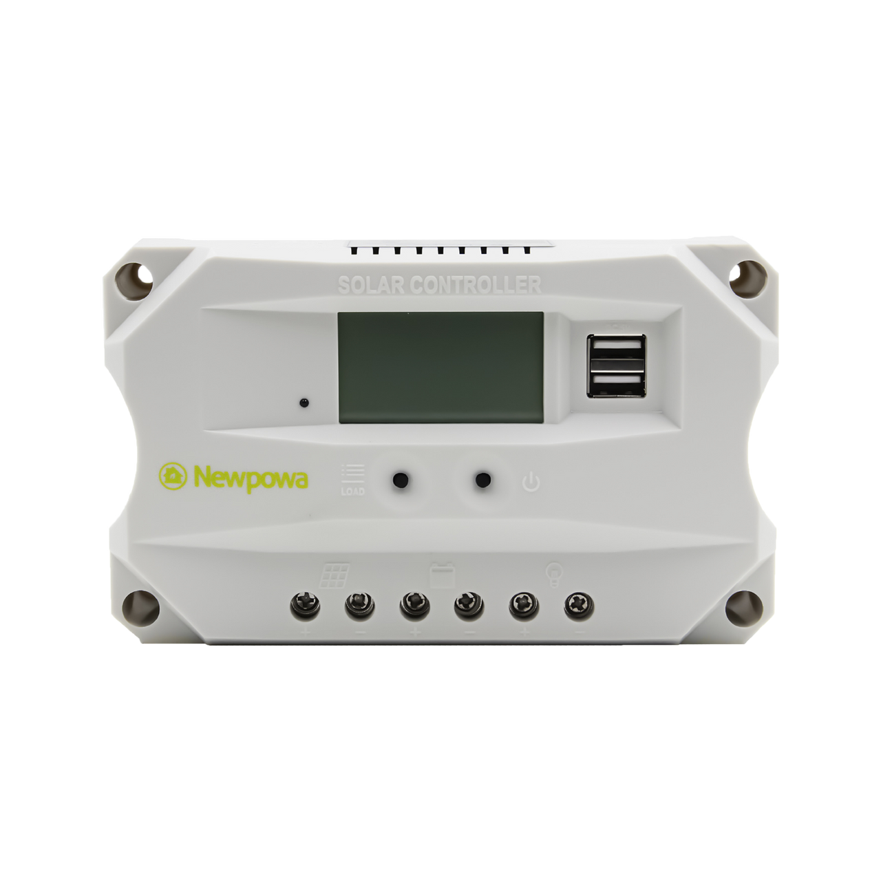 PWM 10A Solar Charge Controller w/ 12V/24V Auto-Switch -Newpowa