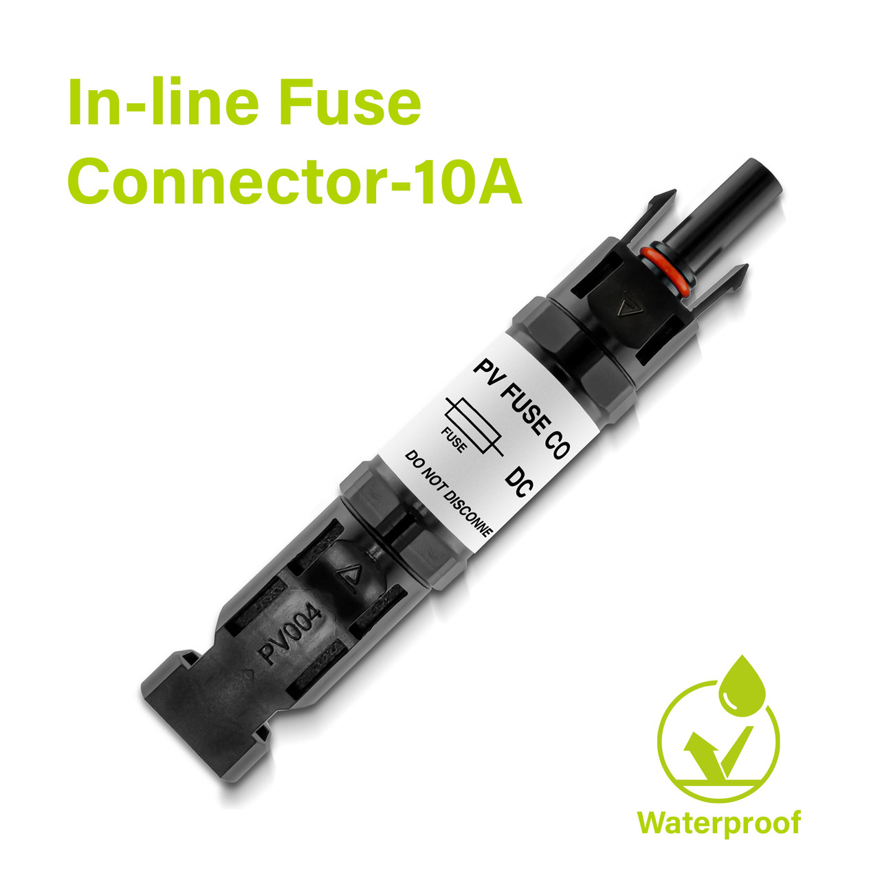 Waterproof 10A In-Line Fuse Connector to Avoid Large Currents -Newpowa
