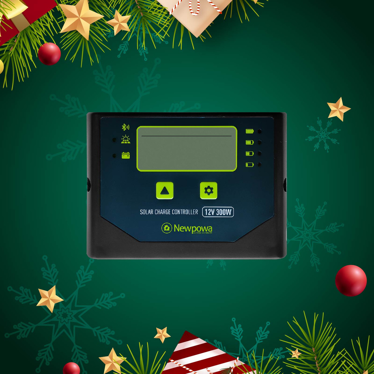 New 10A 12V PWM Solar Charge Controller -Newpowa