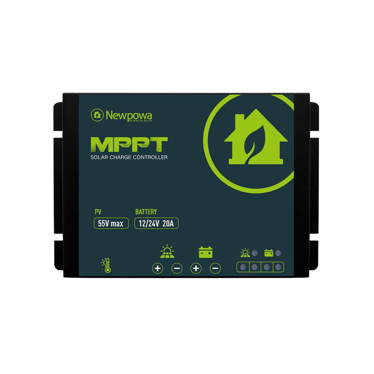 New 20A MPPT Solar Charge Controller -Newpowa
