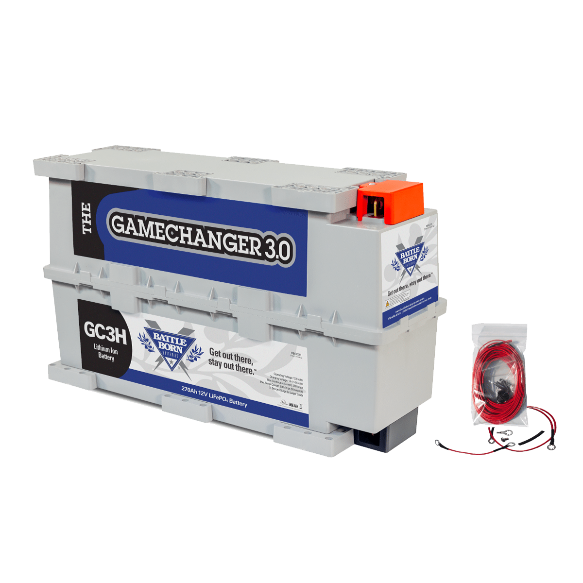 12V 100A LiFePO4 Heated Battery for deep cycle applications- Battle Born
