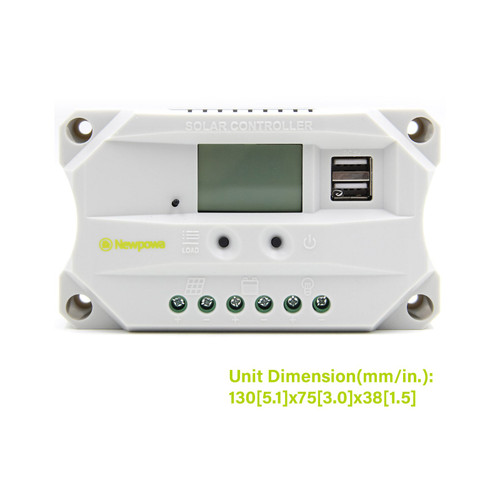 Pwm 10a Solar Charge Controller W 12v24v Auto Switch Newpowa