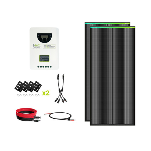 Pro 400W 12V Monocrystalline Solar Kit for Off-grid Solar Applications ...