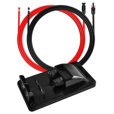 Waterproof Solar Cable Entry Gland With 10FT Extension Cable -Newpowa