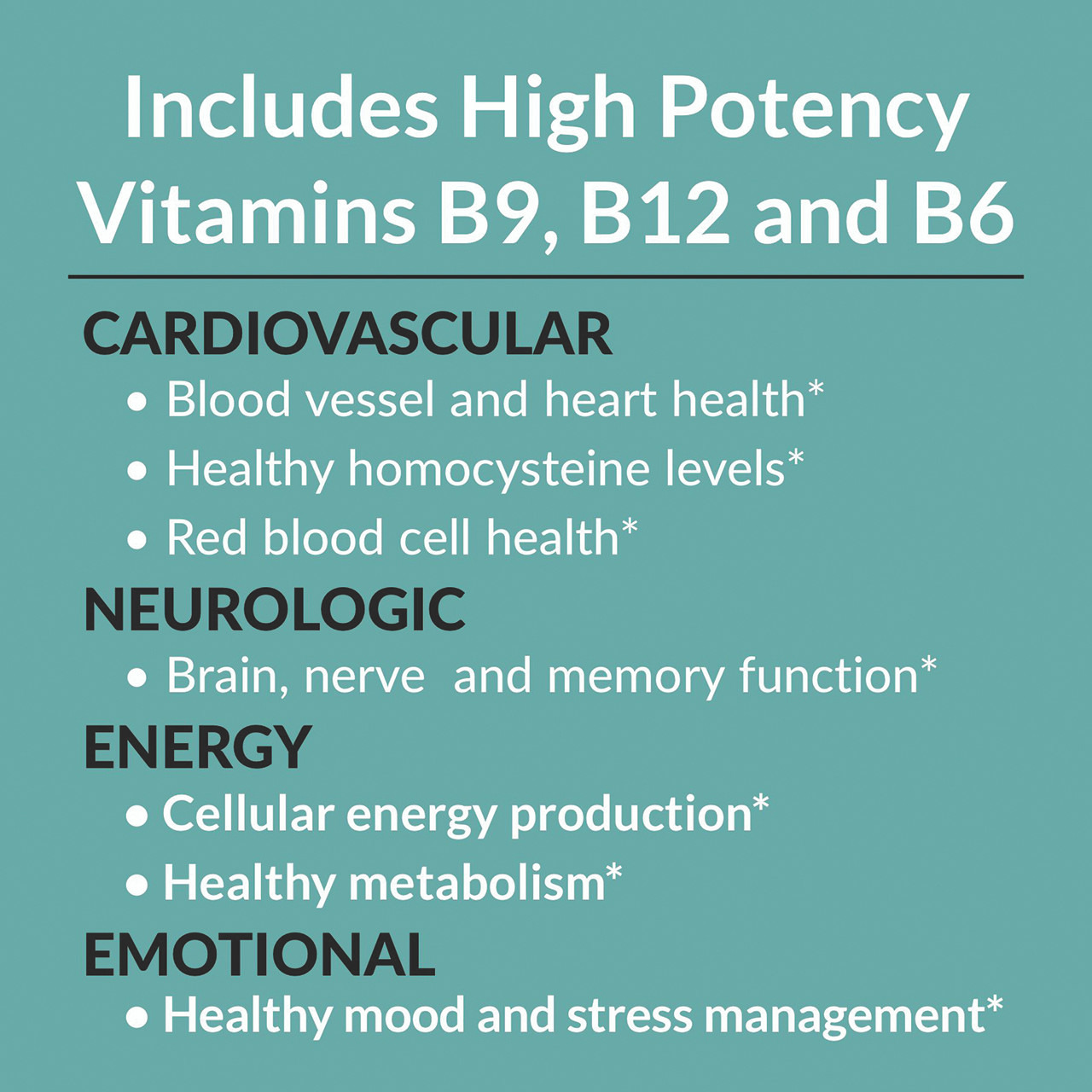 Heart Health Supplements | Liquid B Complex | Heart Health Vitamins - Eniva