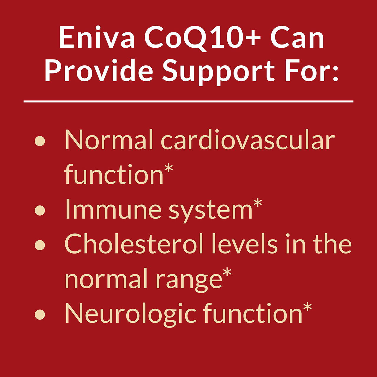 Coenzyme Q10 Supplement | Eniva Health