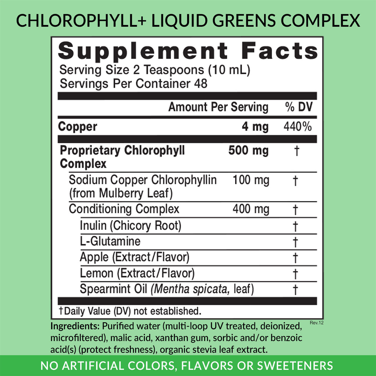 Chlorophyll Liquid Greens Supplement | Eniva Health