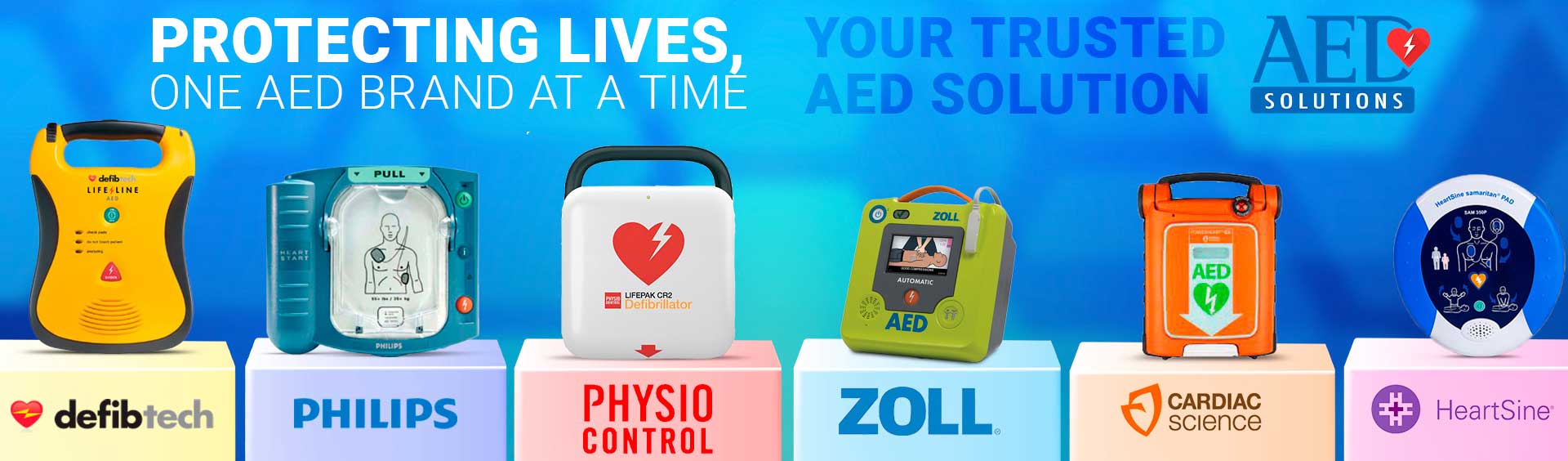AED Solutions Canada | Defibrillators, Pads, Batteries & Accessories
