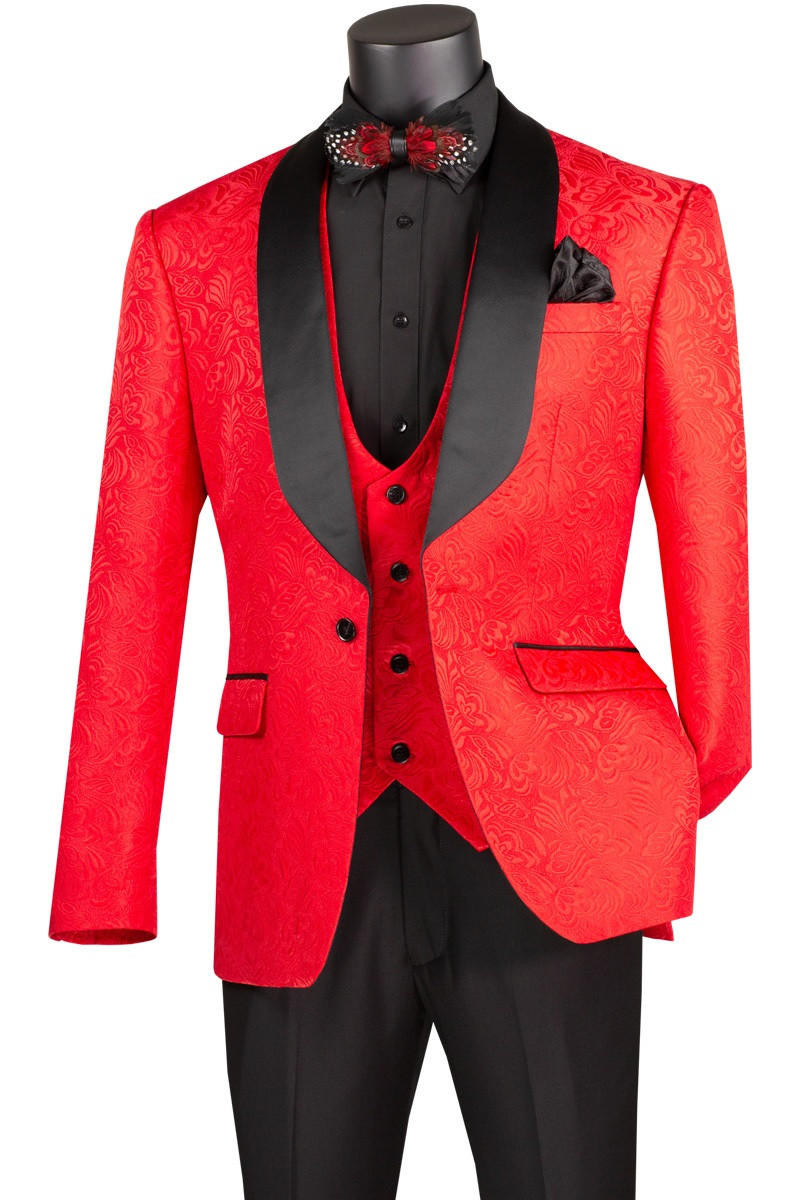 Mens Red Suits | ContempoSuits.com