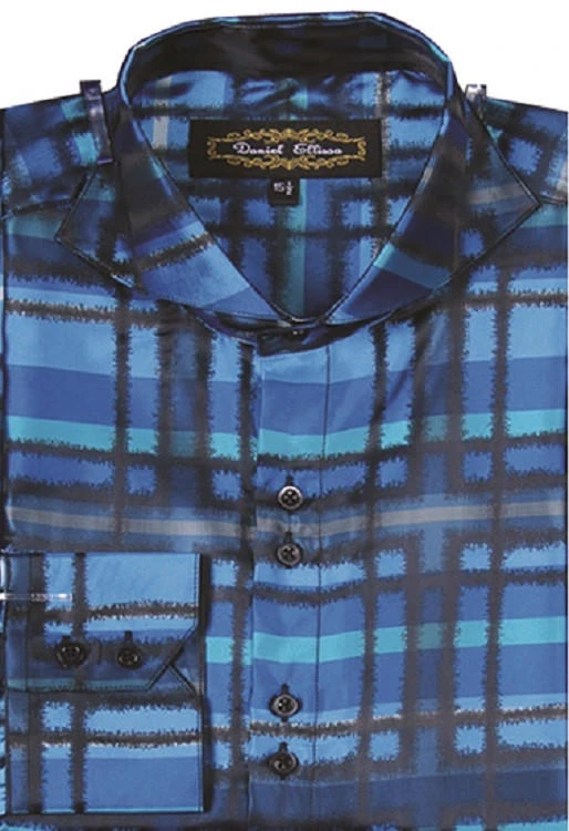 Mens High Collar Shirts for Sale | Contempo Suits