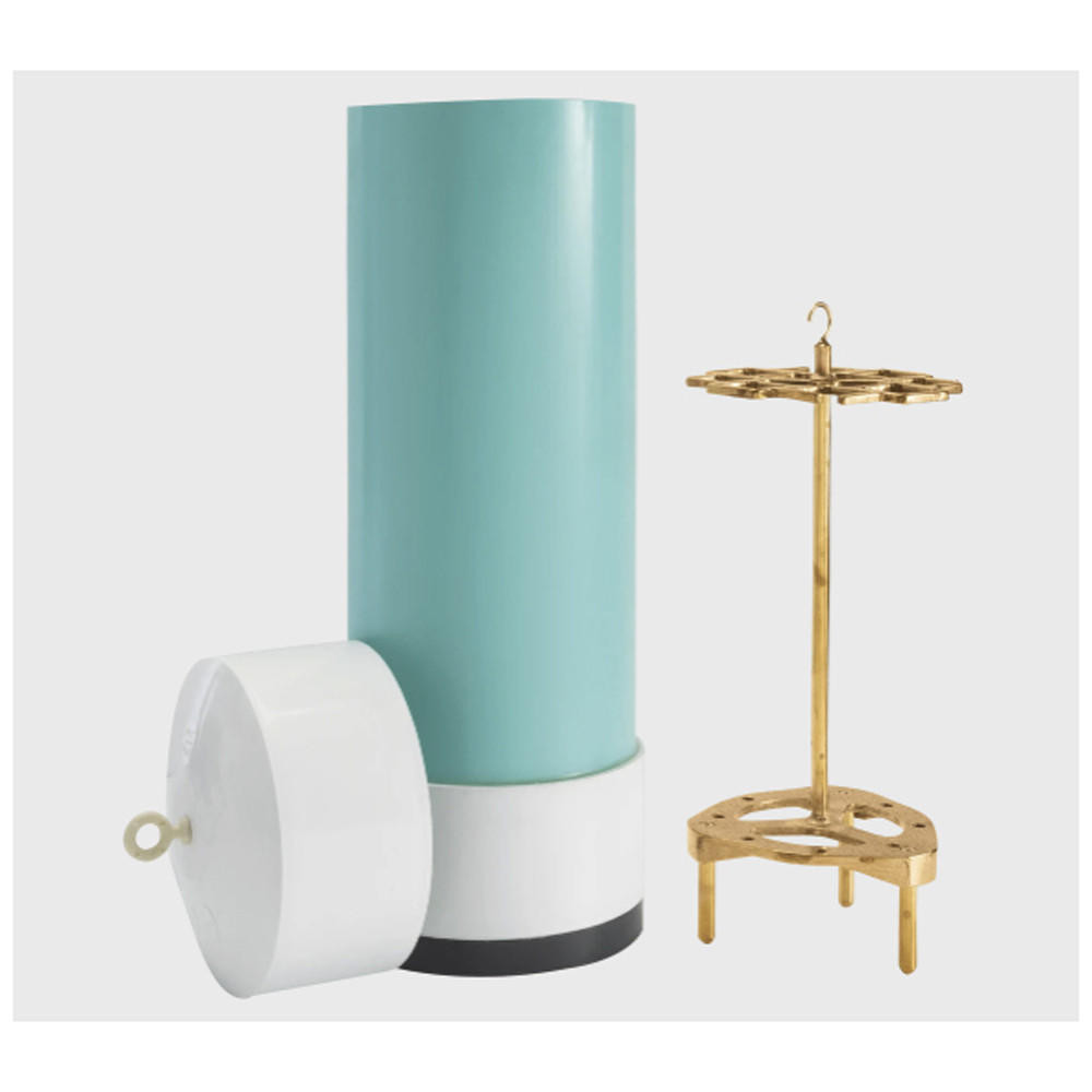 Mortar Bar Container, Round with Bar Holder | Autoclaves | CMTP