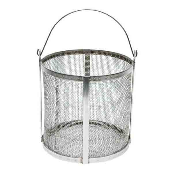 Stainless Steel Wire Mesh Basket, No.8 | Coarse Aggregates