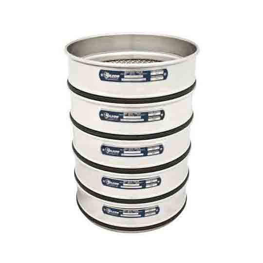 Gilson 300mm Sieve, All Stainless, Full Ht., 140um | Sieves