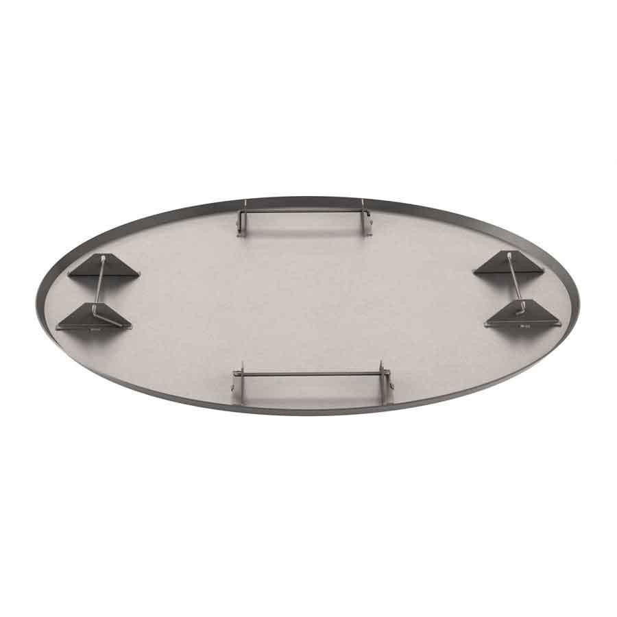 Carbon Steel Float Pan, 36in With Safety Clip
