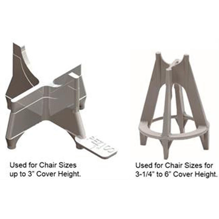 Dayton Superior 127667 Pez-Aztec E-Z Chair, 3/4" (Case of 1000) | Rebar ...