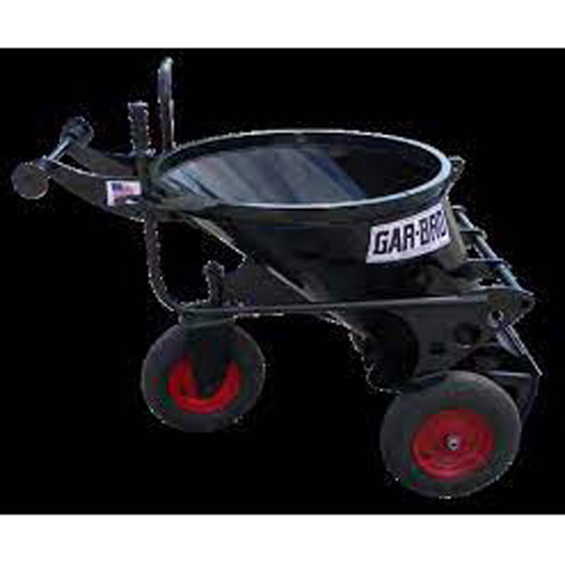 3-Wheeled Concrete Buggy, 6 Cubic Feet, Round
