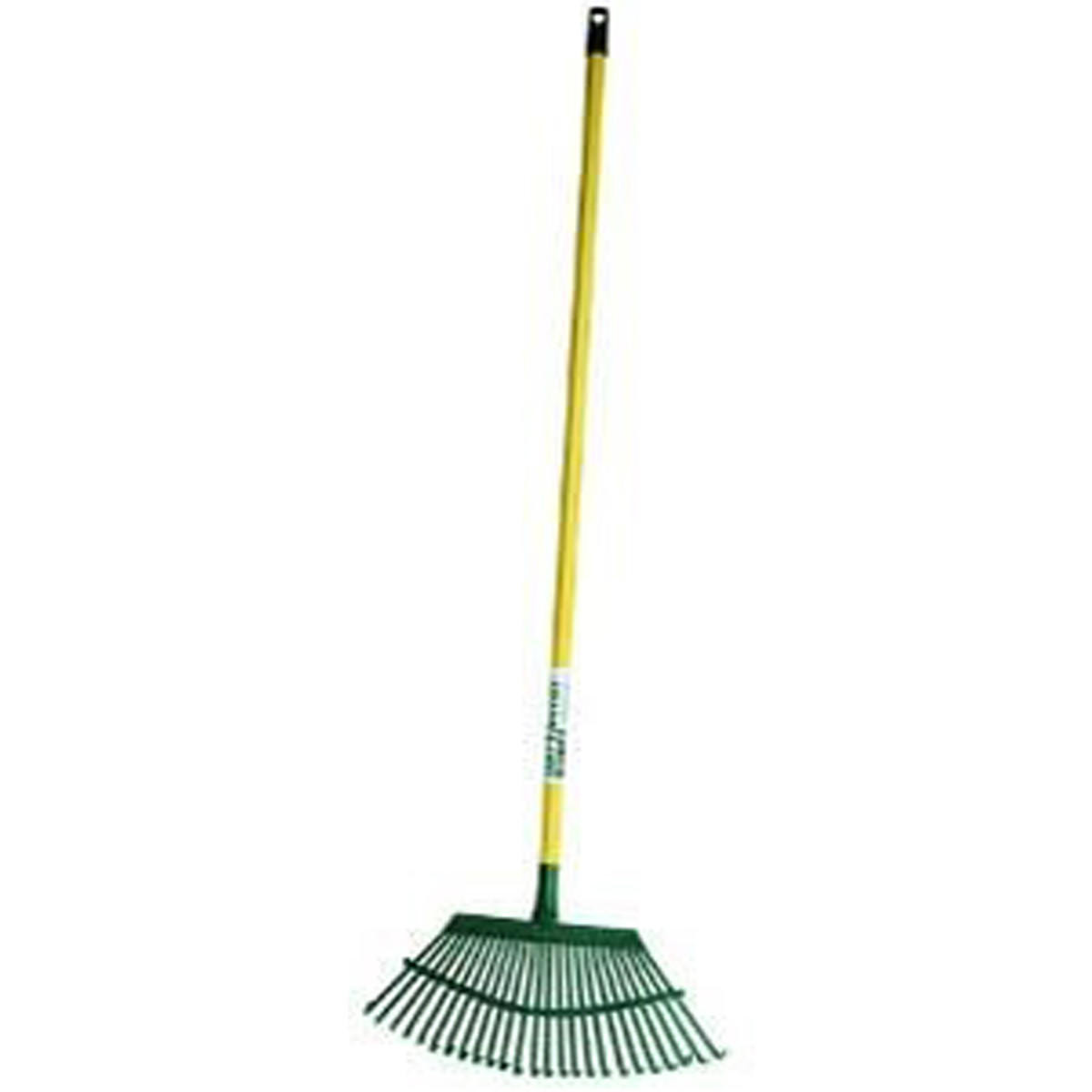 18in Flexible Shrub Rake, 48in Vinyl, Handle
