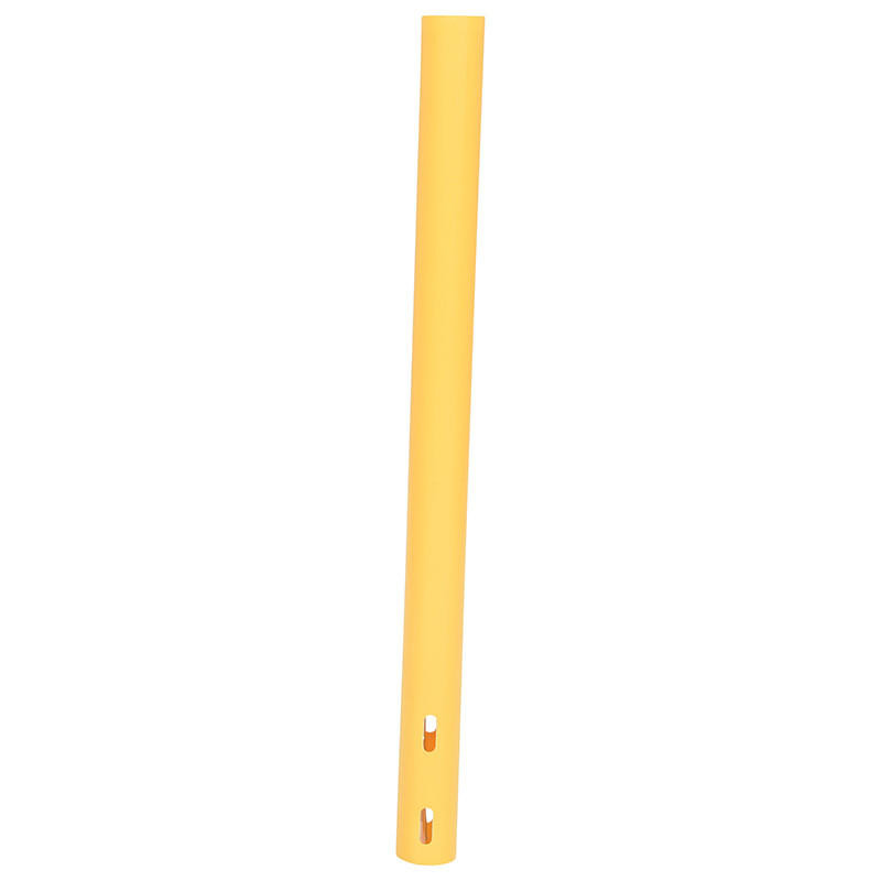 Tubular Post Sign Base, 24in Height, Yellow