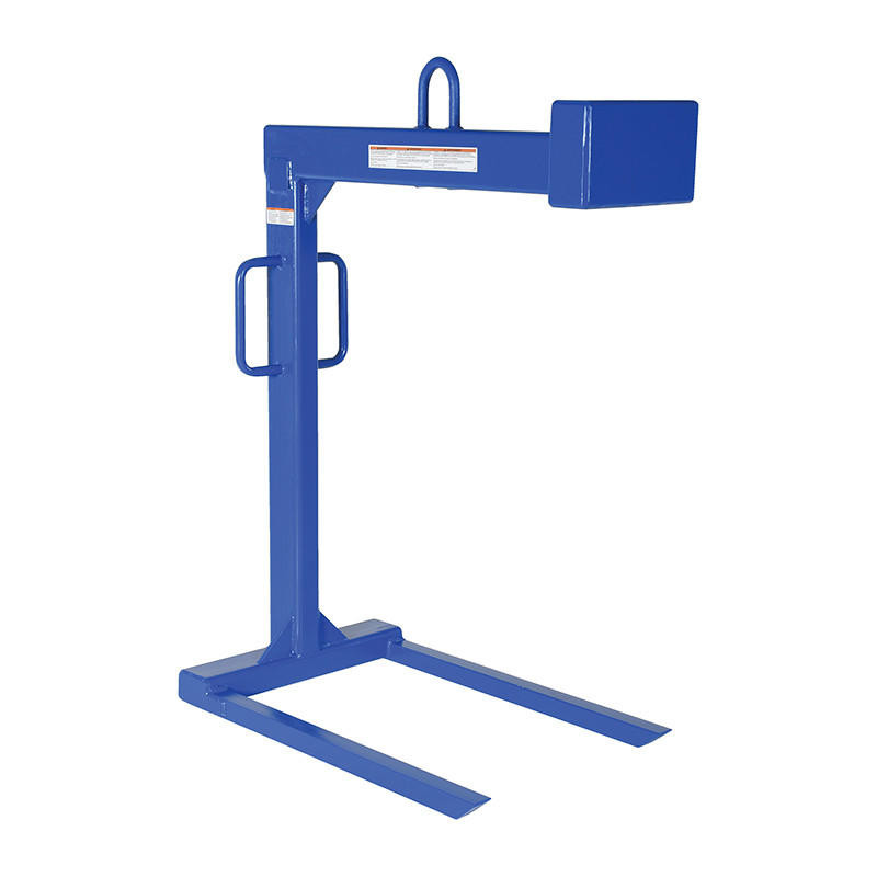 Steel Pallet Lifter, 36in Fork, 2000 lb., Blue