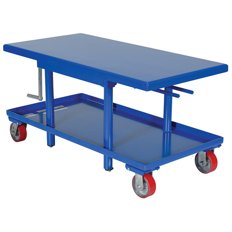 Vestil MT-2448-LP 24x48 Low Profile Post Table | Warehouse Supplies