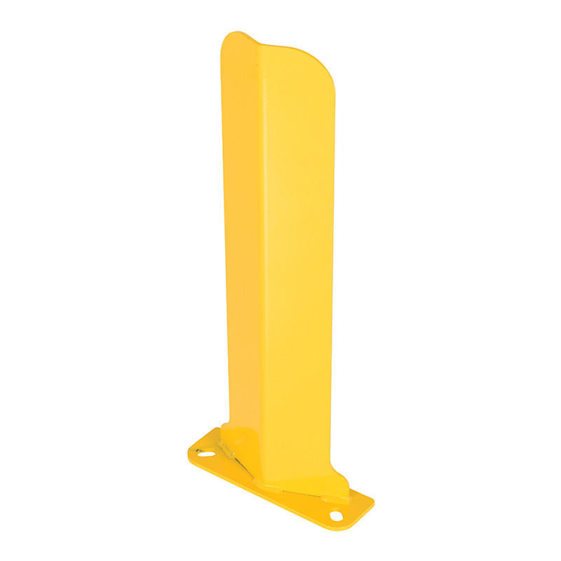 Steel Low Profile Rack Guard, 3in x 10in x 23-7/8in, Yellow