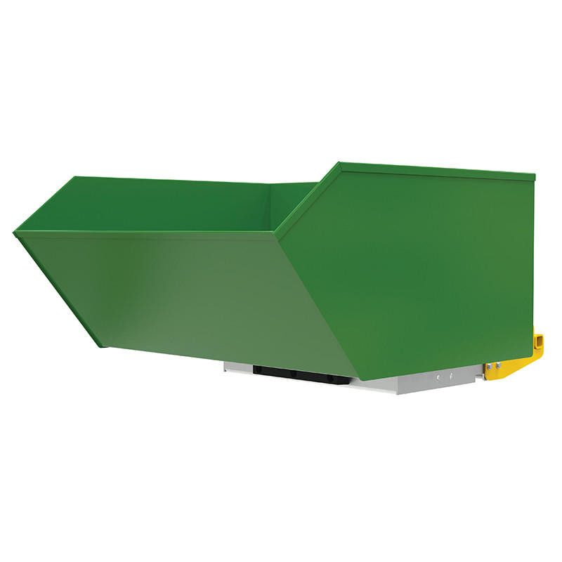 Steel HD Bump and Dump Hopper, 1 Cu Yd, 6,000 lb., Tractor, Green
