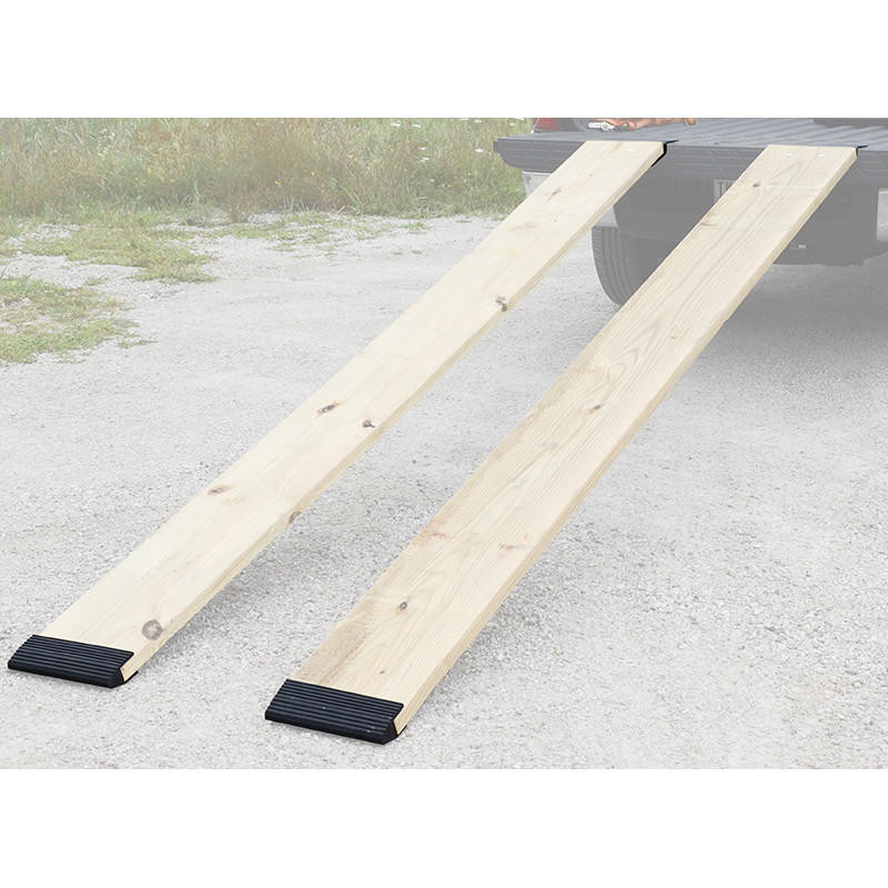 Wooden Ramp Kit, 4-1/4in x 11-1/4in x 3in, Black