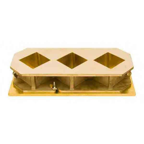 Cube Mold, Bronze, 2in x 2in | Concrete Cube Molds and Testing