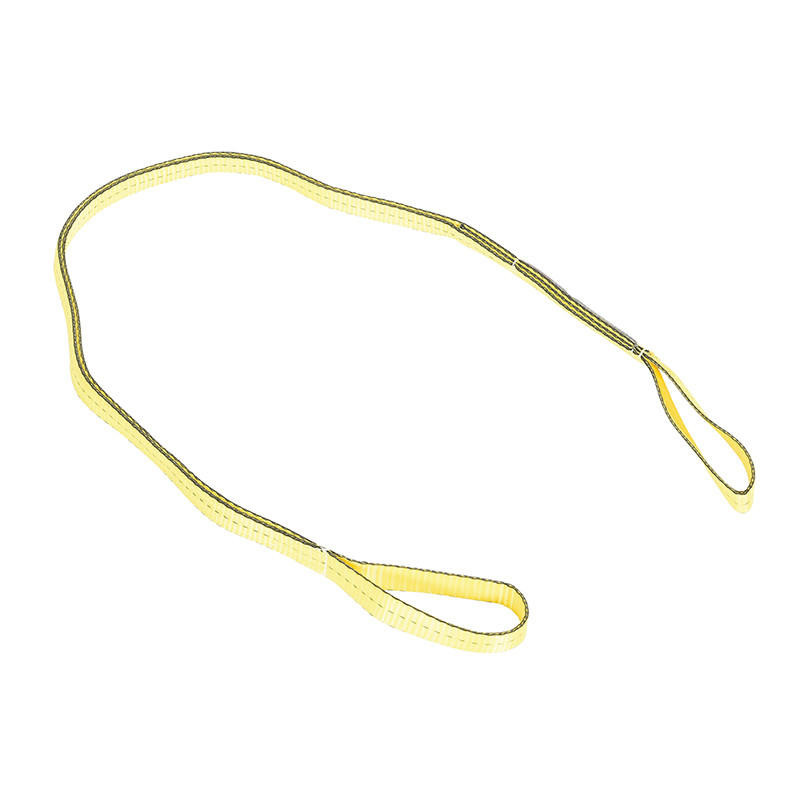 Polyester Lifting Web Sling, 1in x 6 Ft., Yellow | Certified MTP