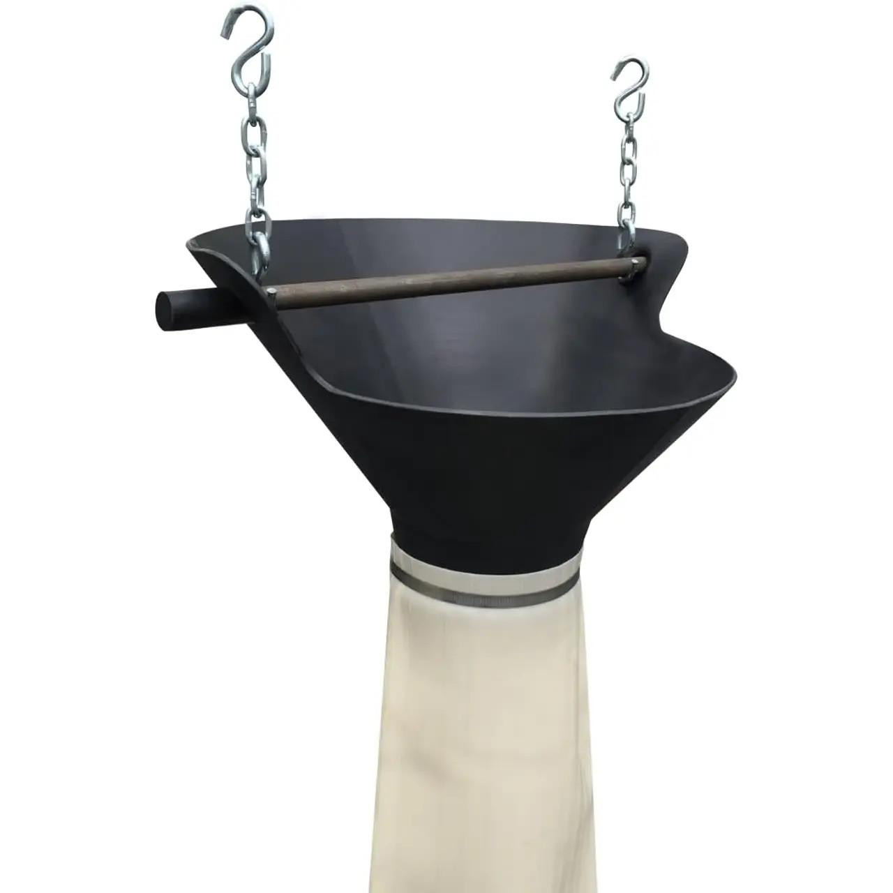 Mini Tremie Hopper with 6 Foot Trunk | Concrete Placement | CMTP